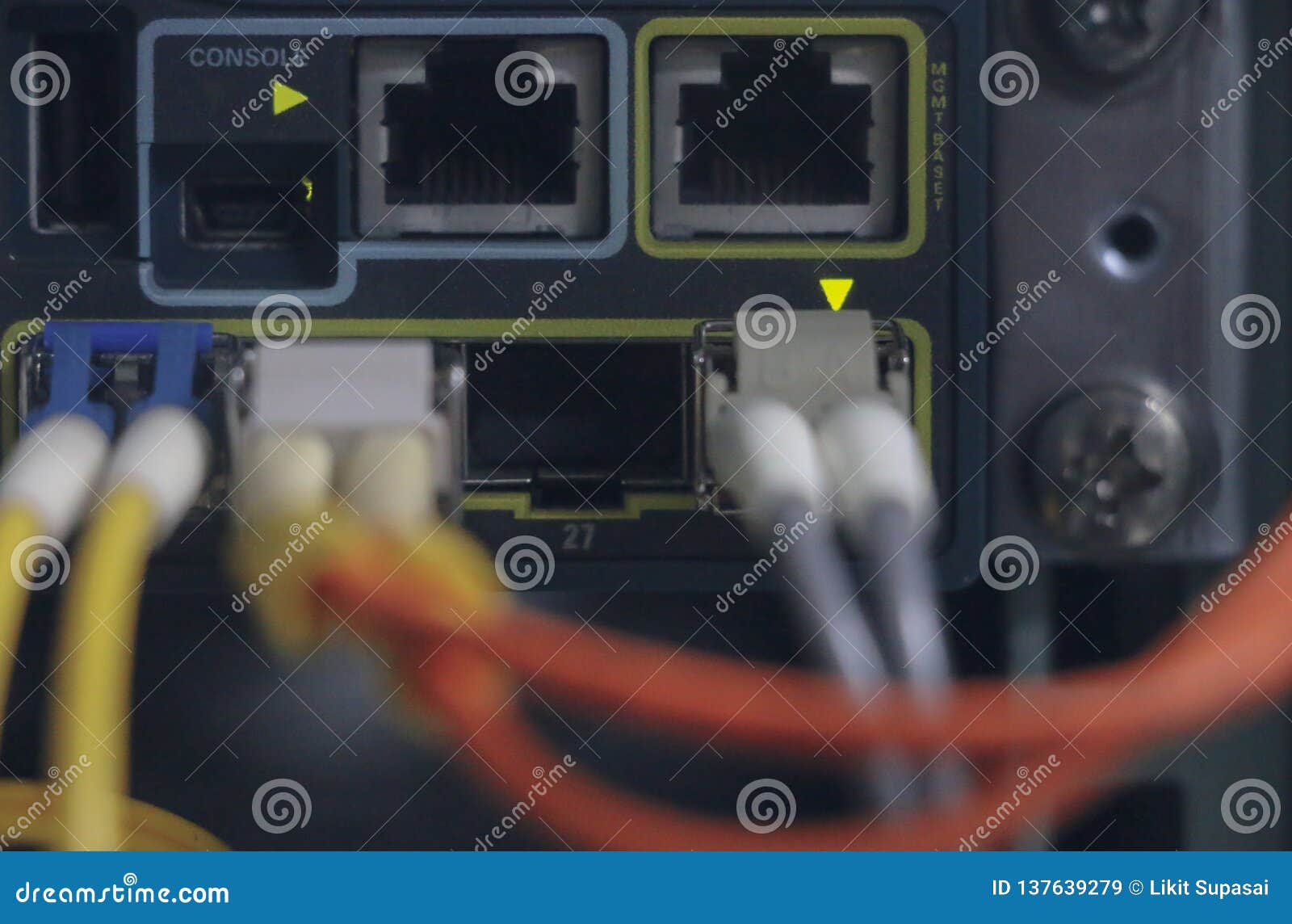 Network in Control Room for Design Stock Image - Image of hardware ...
