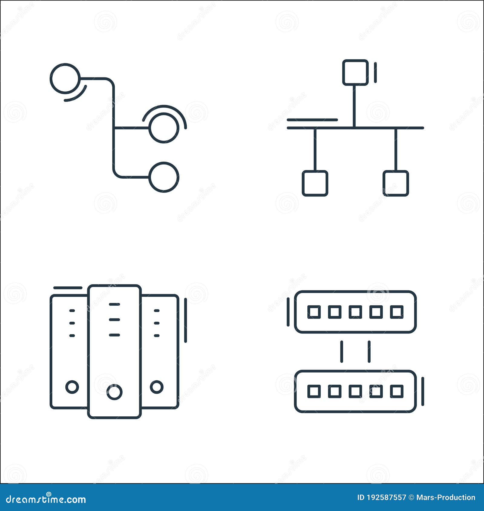 Vector Set Of Ports And Docks Location Guide Creative Symbol Concept ...