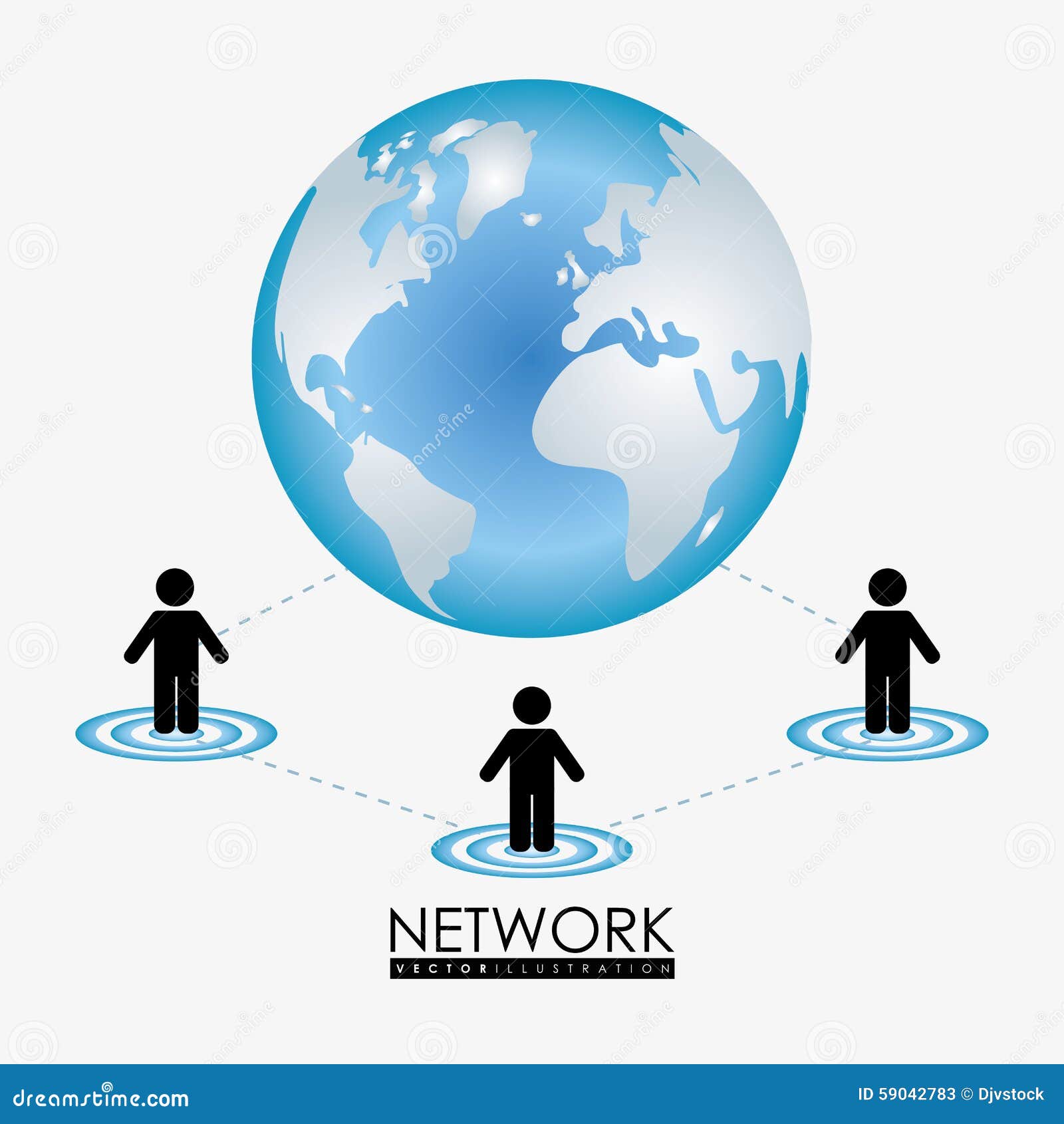 Network design stock vector. Illustration of connect - 59042783
