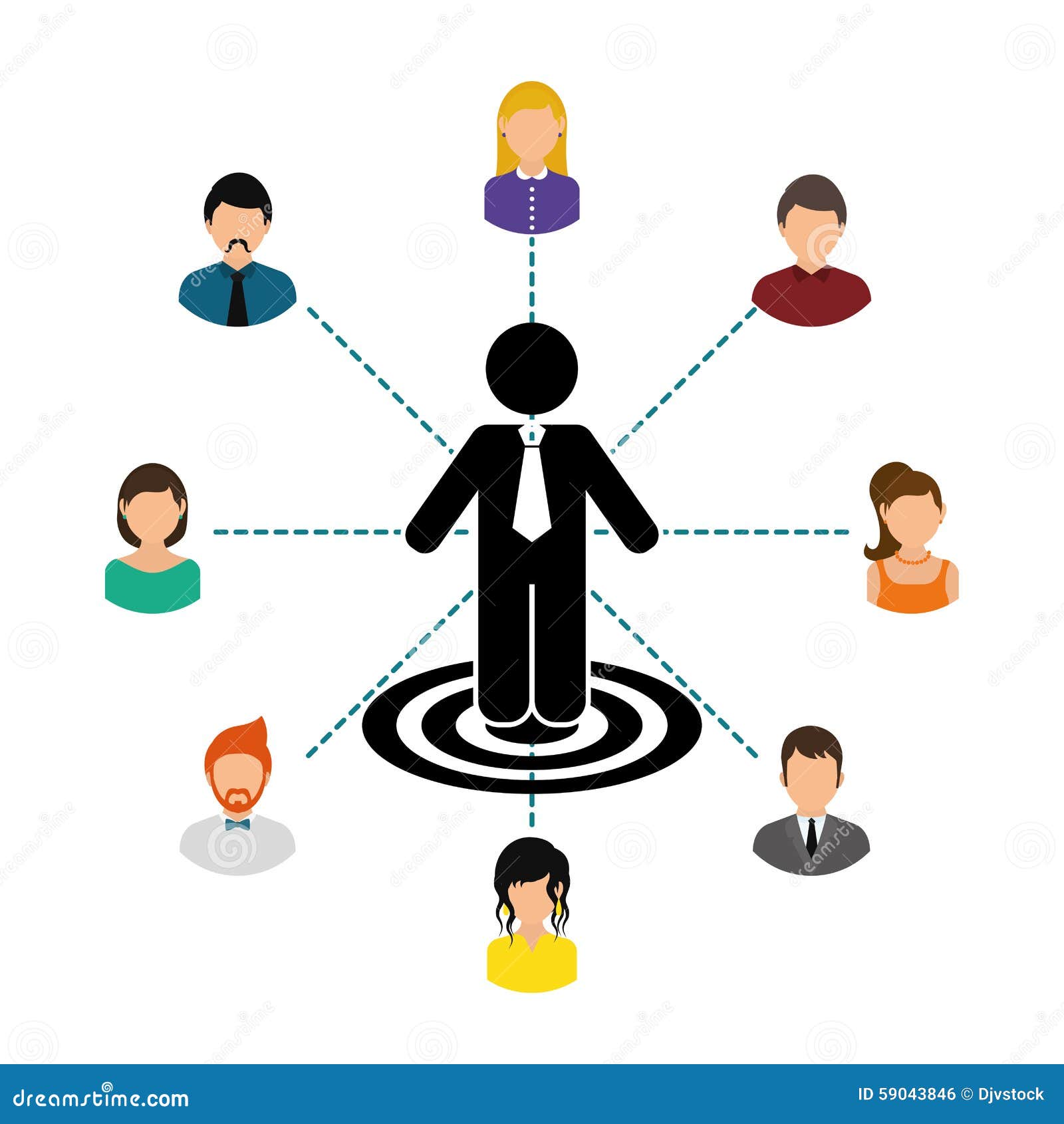 Network design stock vector. Illustration of digital - 59043846