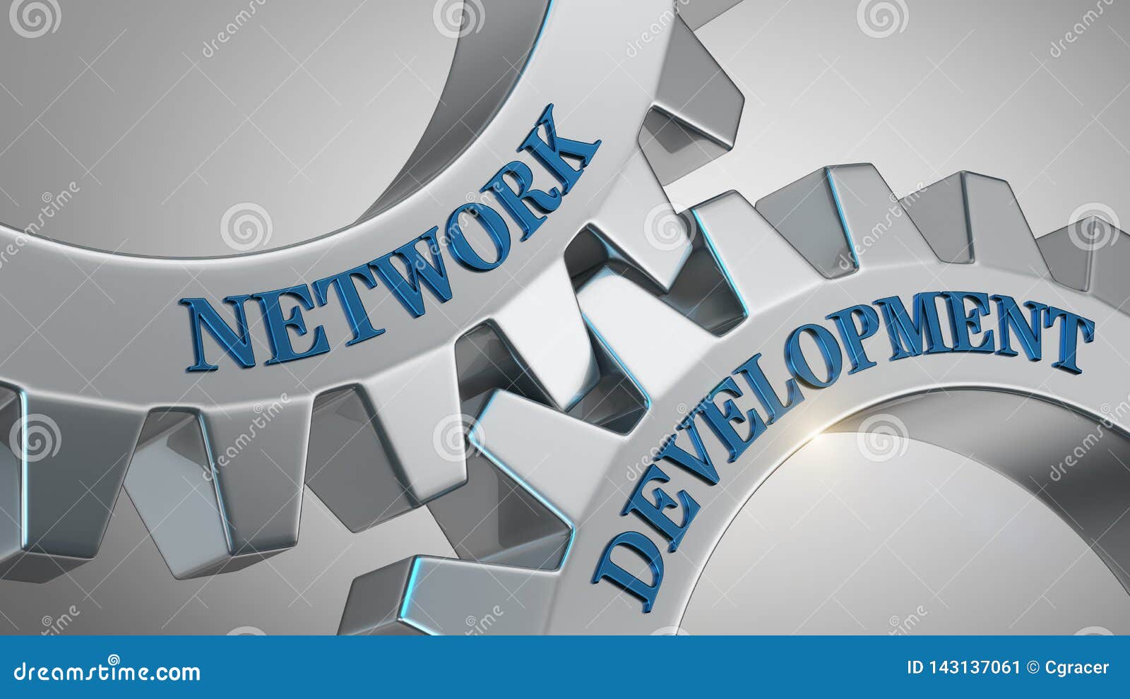 Network Development Concept Stock Illustration - Illustration of ...