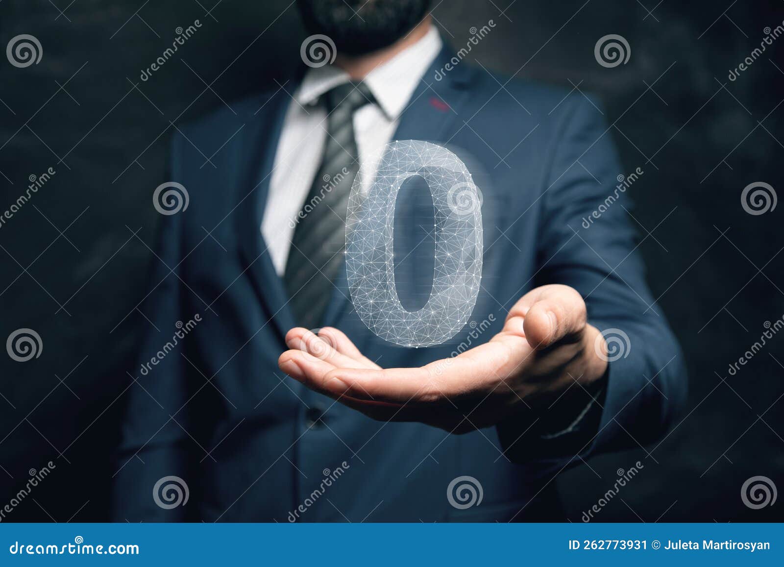 Network digit 0 stock image. Image of triangle, abstract - 262773931