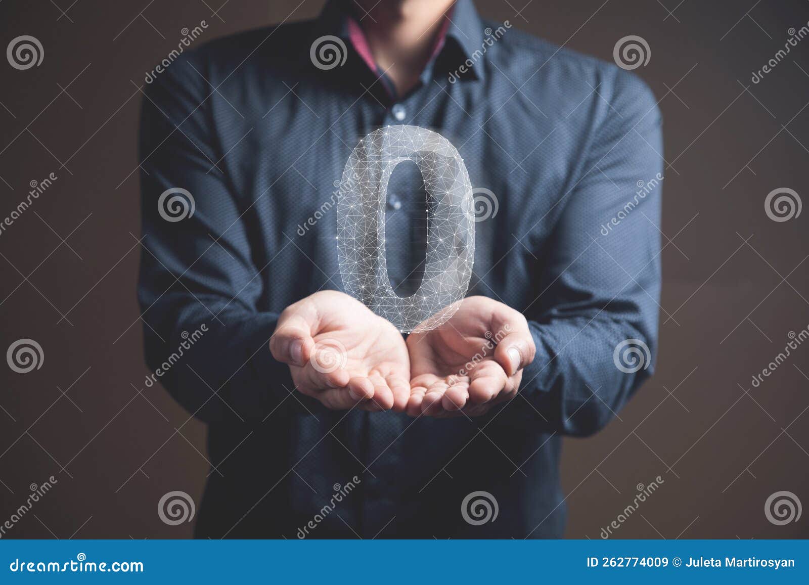 Network digit 0 stock image. Image of modern, icon, poly - 262774009