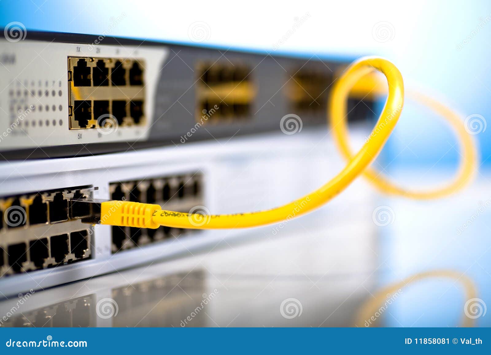 Network equipment stock image. Image of technology, data - 11858081