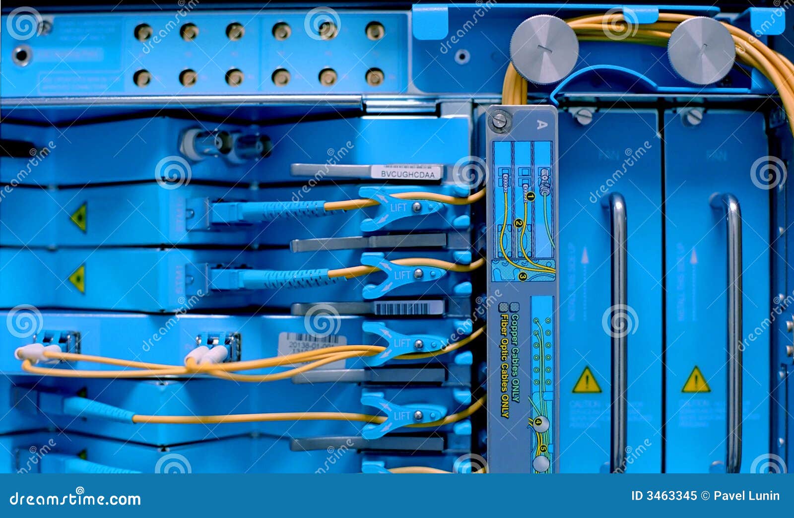 Network Equipment stock image. Image of power, fiber, optic - 3463345