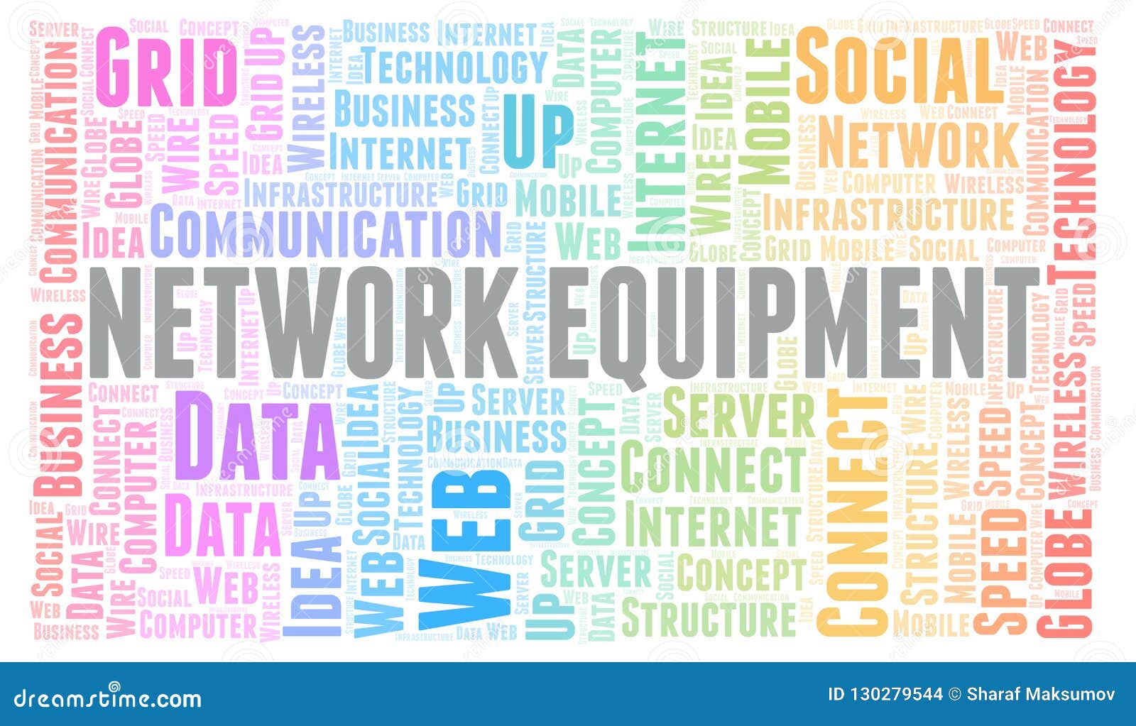 Network Equipment Linear Icon Concept. Network Equipment Line Vector ...