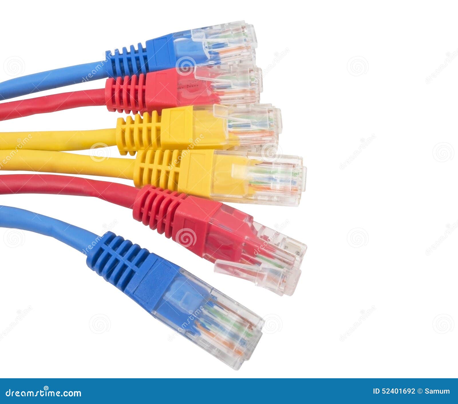 Network Ethernet Cabl stock photo. Image of connector - 52401692