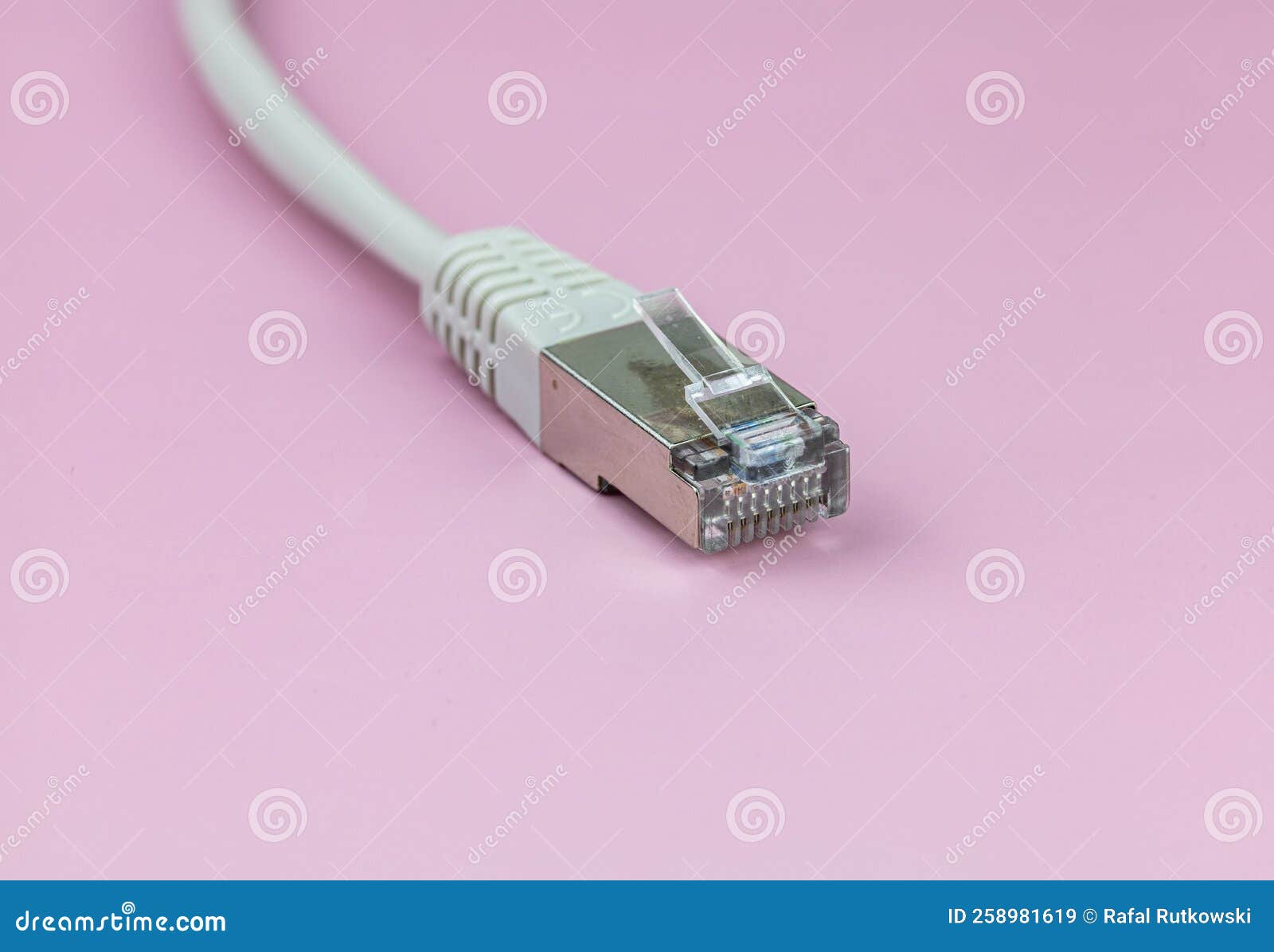 Network, Ethernet Cable Rj 45 Stock Image - Image of macro, cord: 258981619