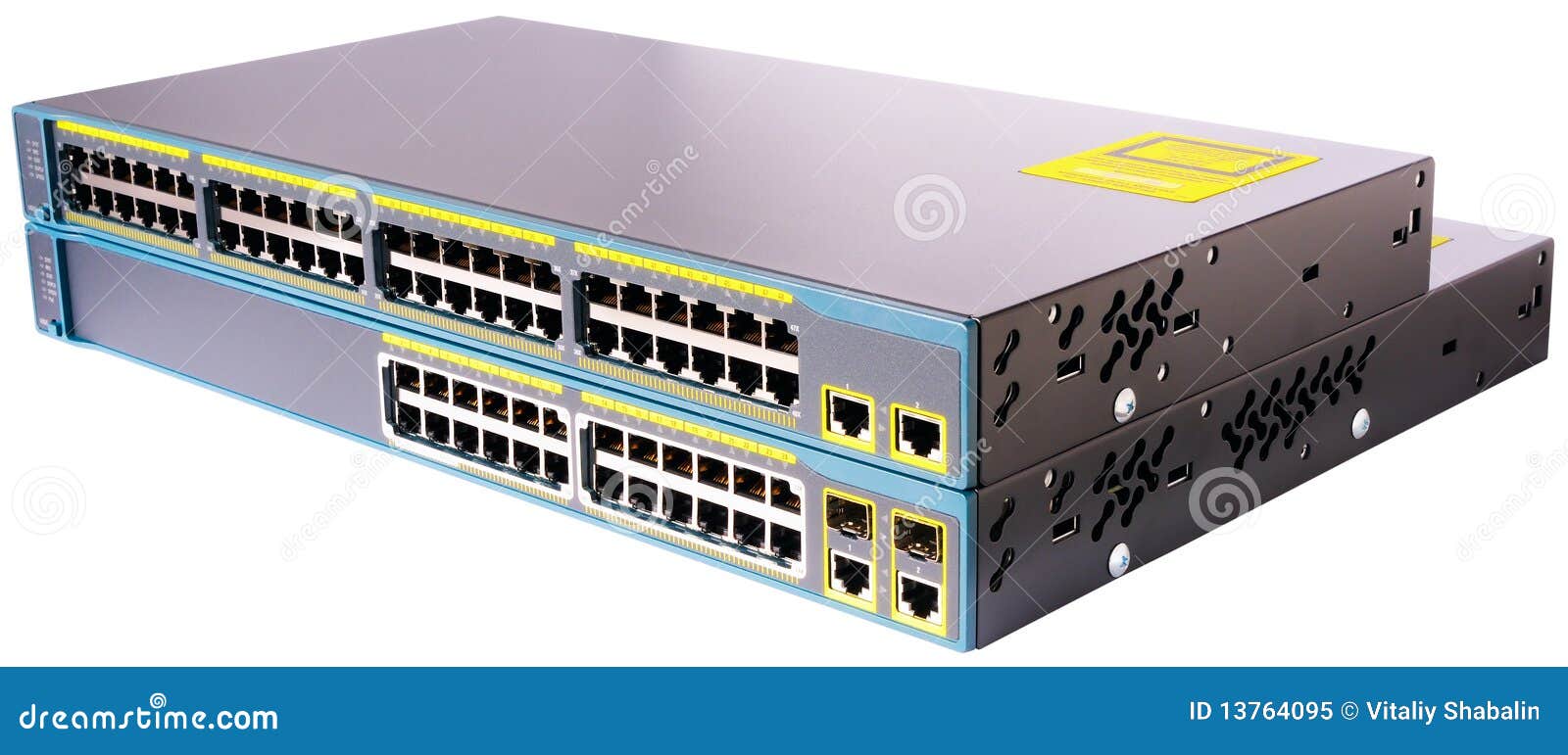 Network ethernet switches stock image. Image of plug - 13764095