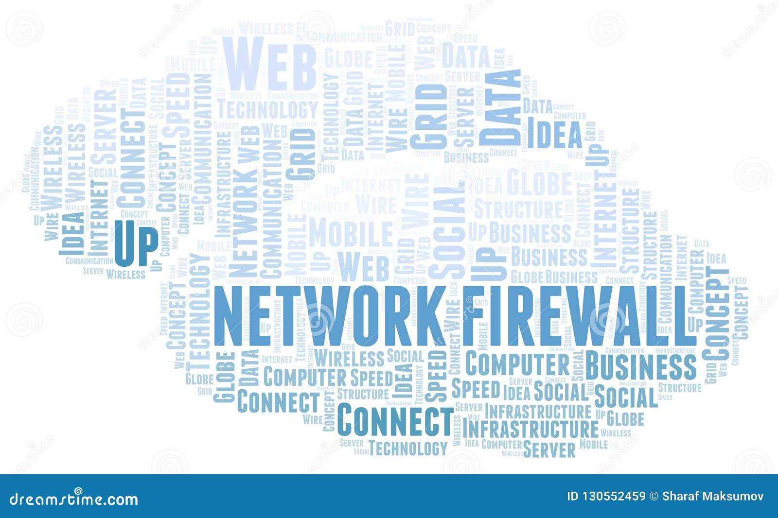 FIREWALL Word Cloud Collage Royalty-Free Stock Image | CartoonDealer ...