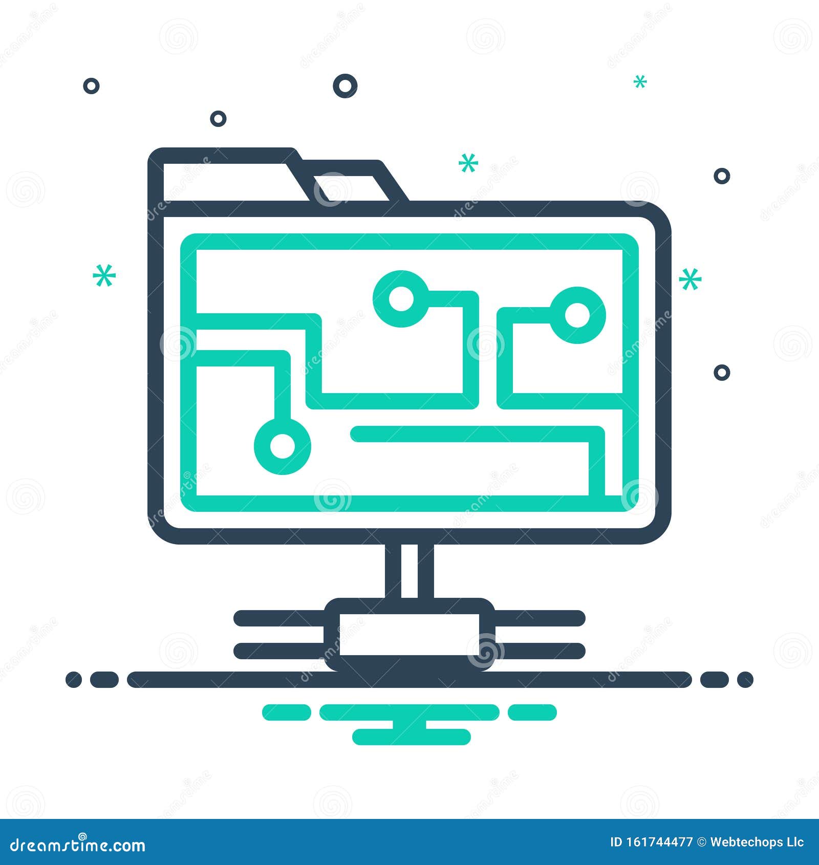 Mix Icon for Network Folder, Network and Folder Stock Vector ... Mix Icon for Network Folder, Network and Folder Stock Vector ...