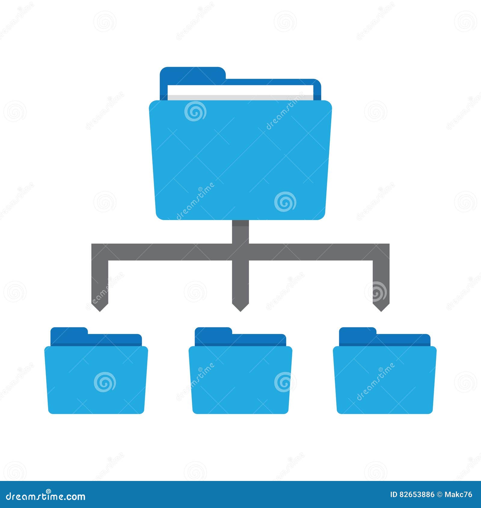 Network folder icon stock vector. Illustration of information - 82653886 Network folder icon stock vector. Illustration of information - 82653886