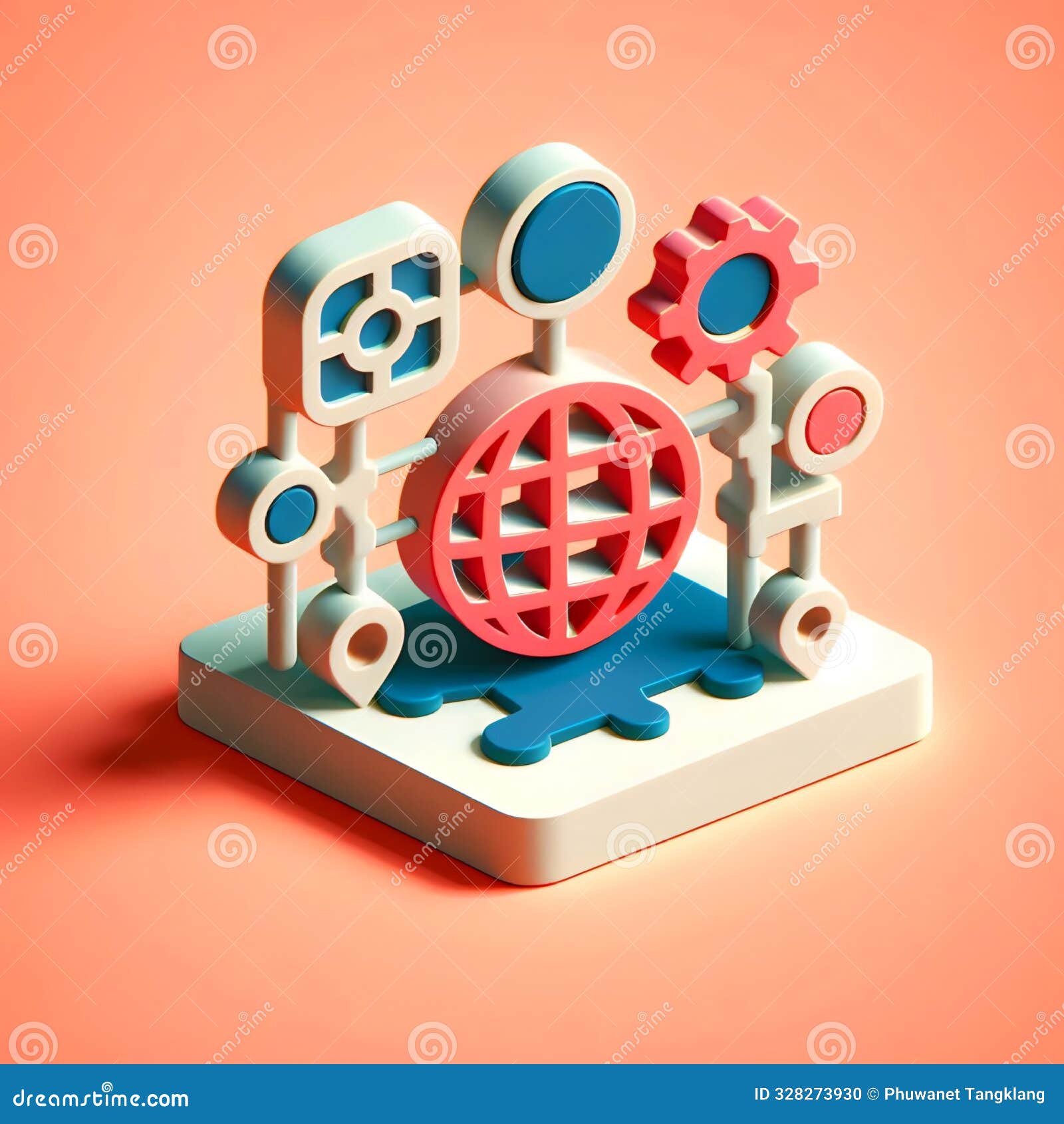 The Network of the Future: Cloud and Surrounding Technology: Stock ...