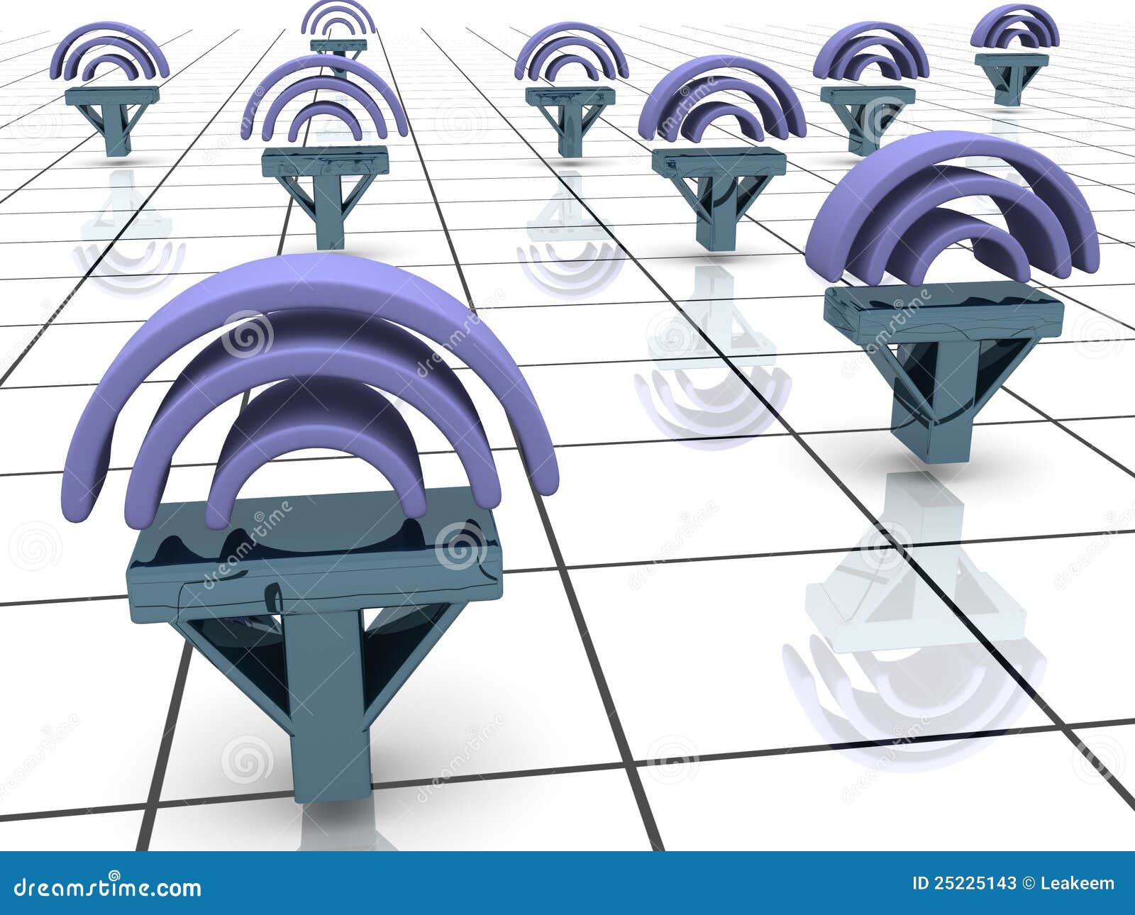 Network grid stock illustration. Illustration of connectivity - 25225143