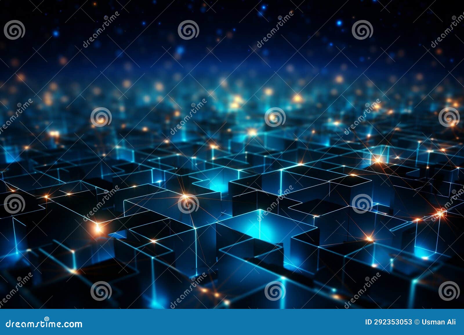 Network Grid Fusion: Background Wallpaper. AI Stock Image - Image of ...