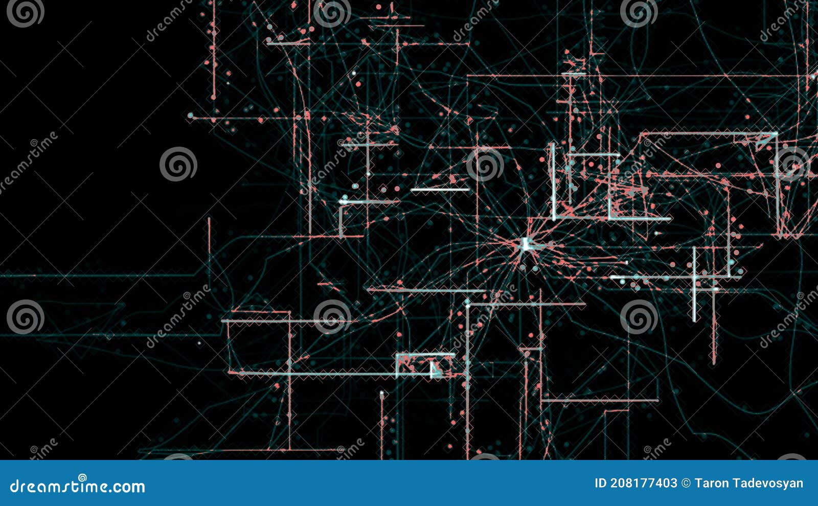 Network Grid stock illustration. Illustration of innovation - 208177403