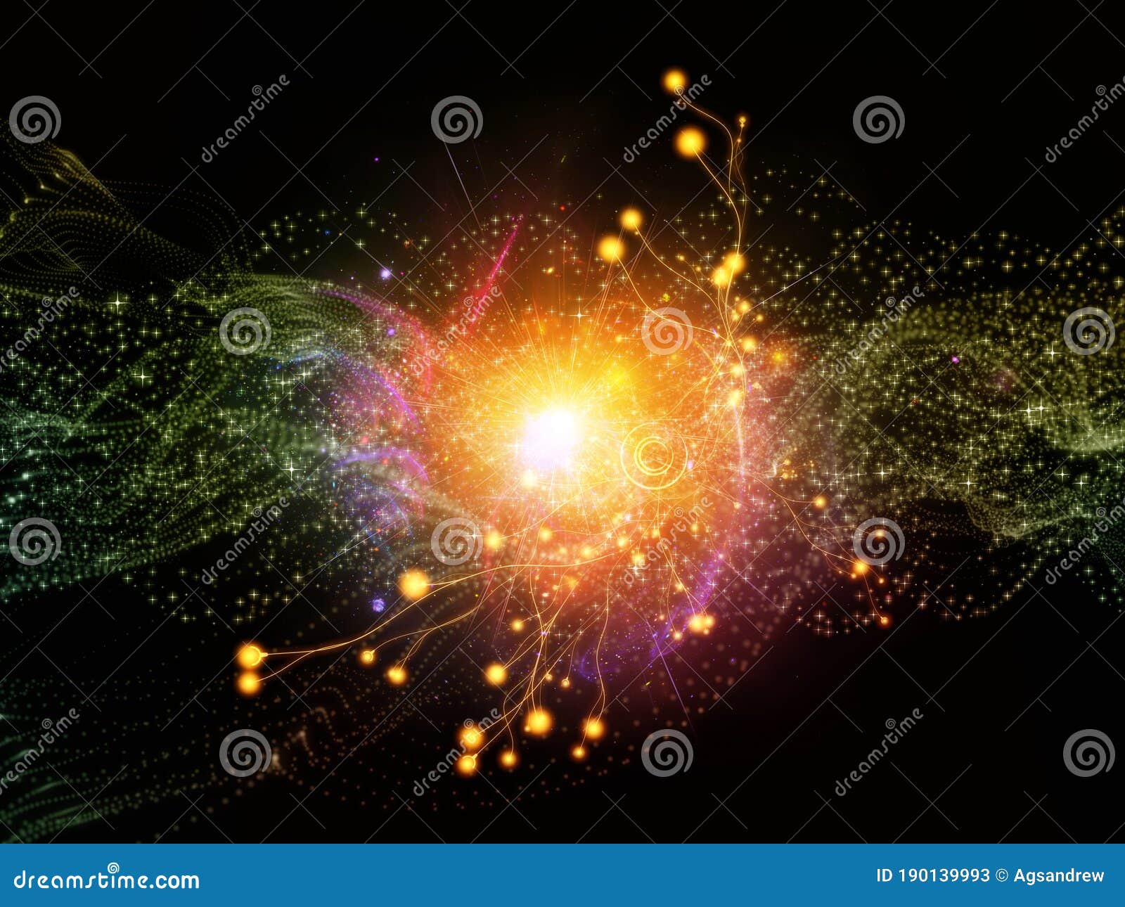 Network Growth stock illustration. Illustration of composition - 190139993