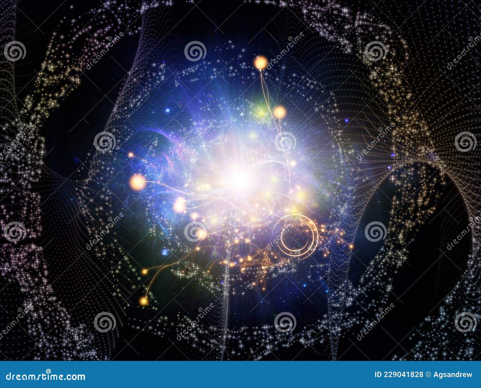 Network Growth stock illustration. Illustration of composition - 229041828