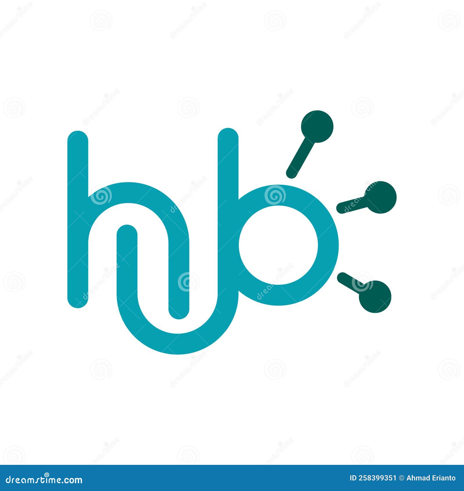 Network Hub Logo, Simple Tech Design. Modern Bright Stream Shape Icon ...