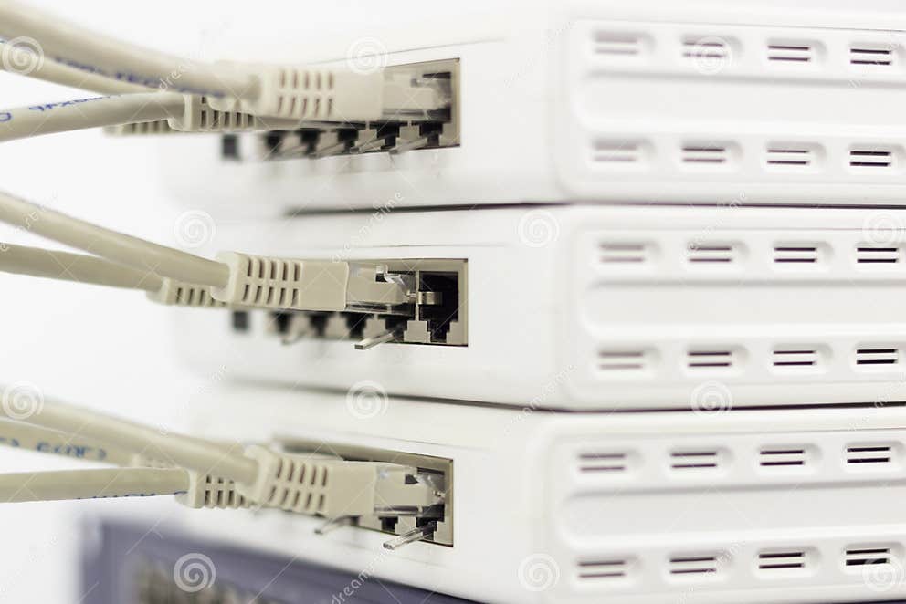 Network hub stock photo. Image of fiberglass, communication - 52186562