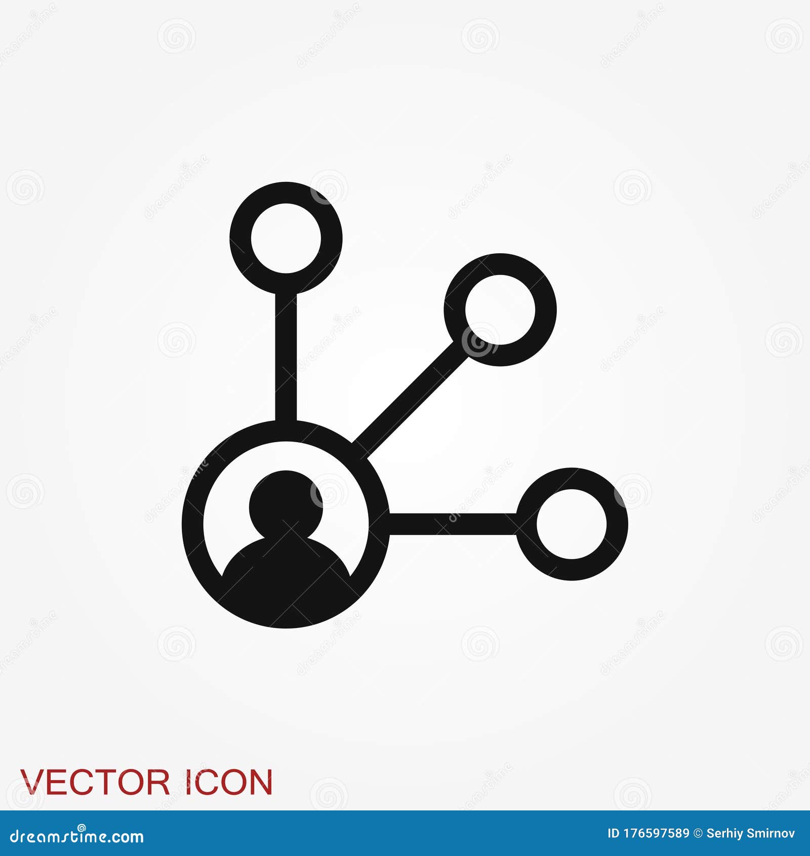 Network Icon, Computing and Computer Network Symbol Stock Illustration ...
