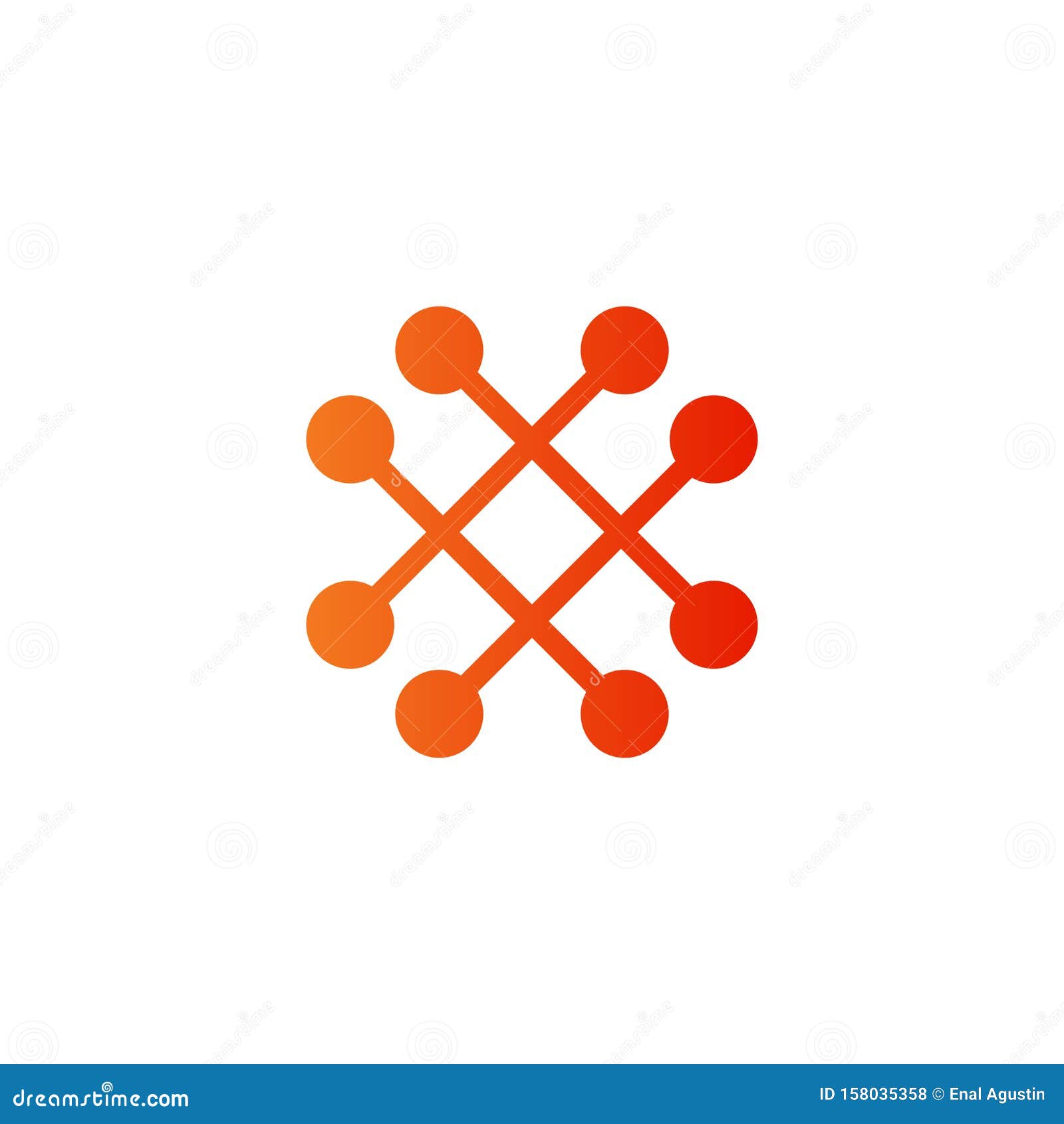Network Icon Logo Design Vector Template Stock Vector - Illustration of ...
