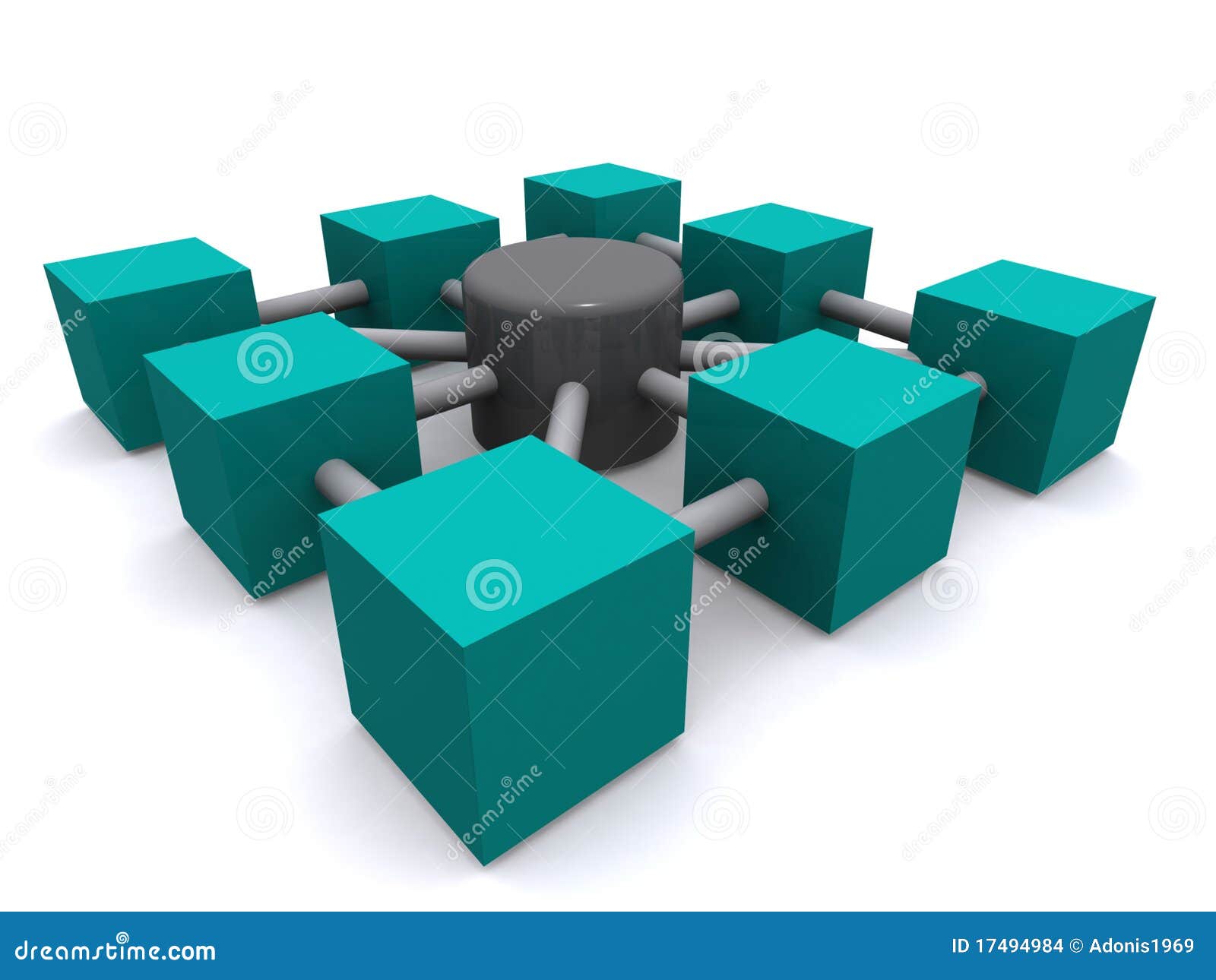Network illustration stock illustration. Illustration of illustrated ...