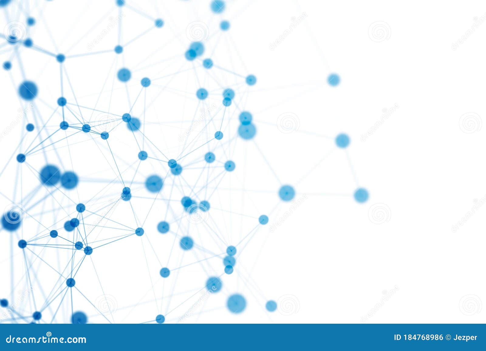 Network Illustration on White Background Stock Illustration ...