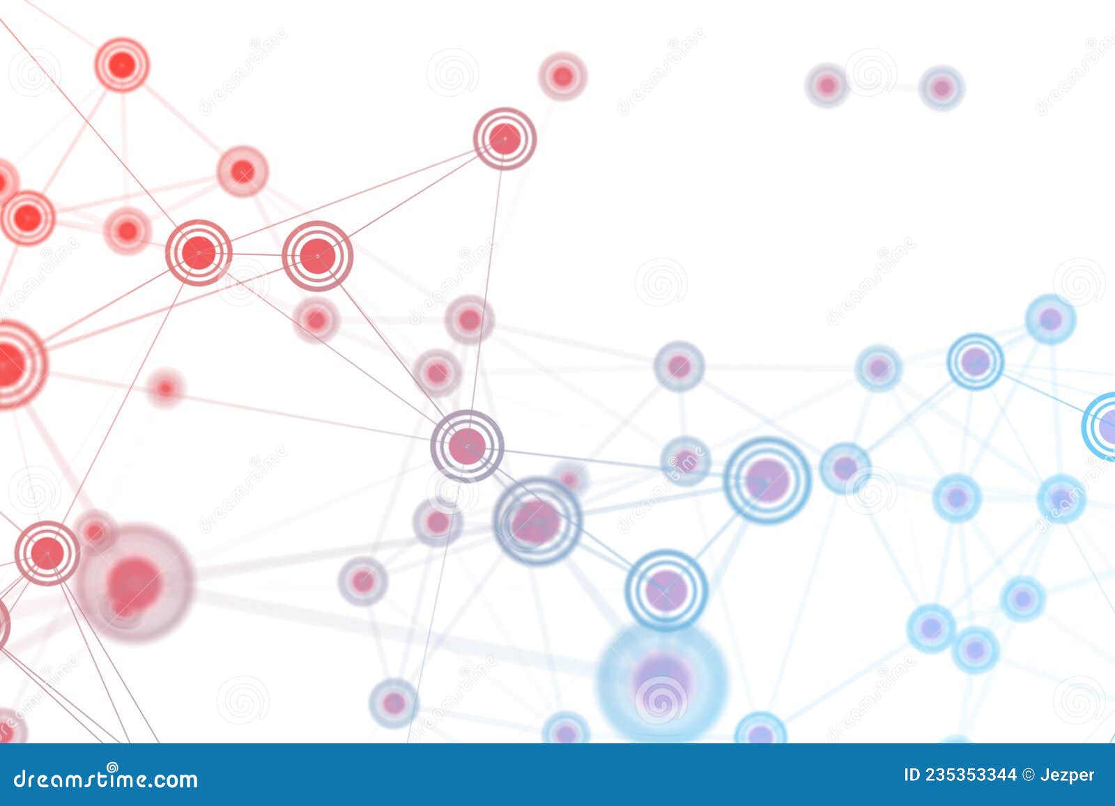 Network Illustration Multi Color Stock Illustration - Illustration of ...