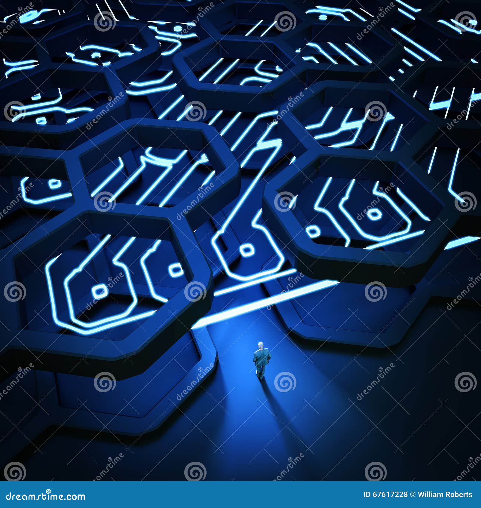 Into the Network stock illustration. Illustration of millennial - 67617228