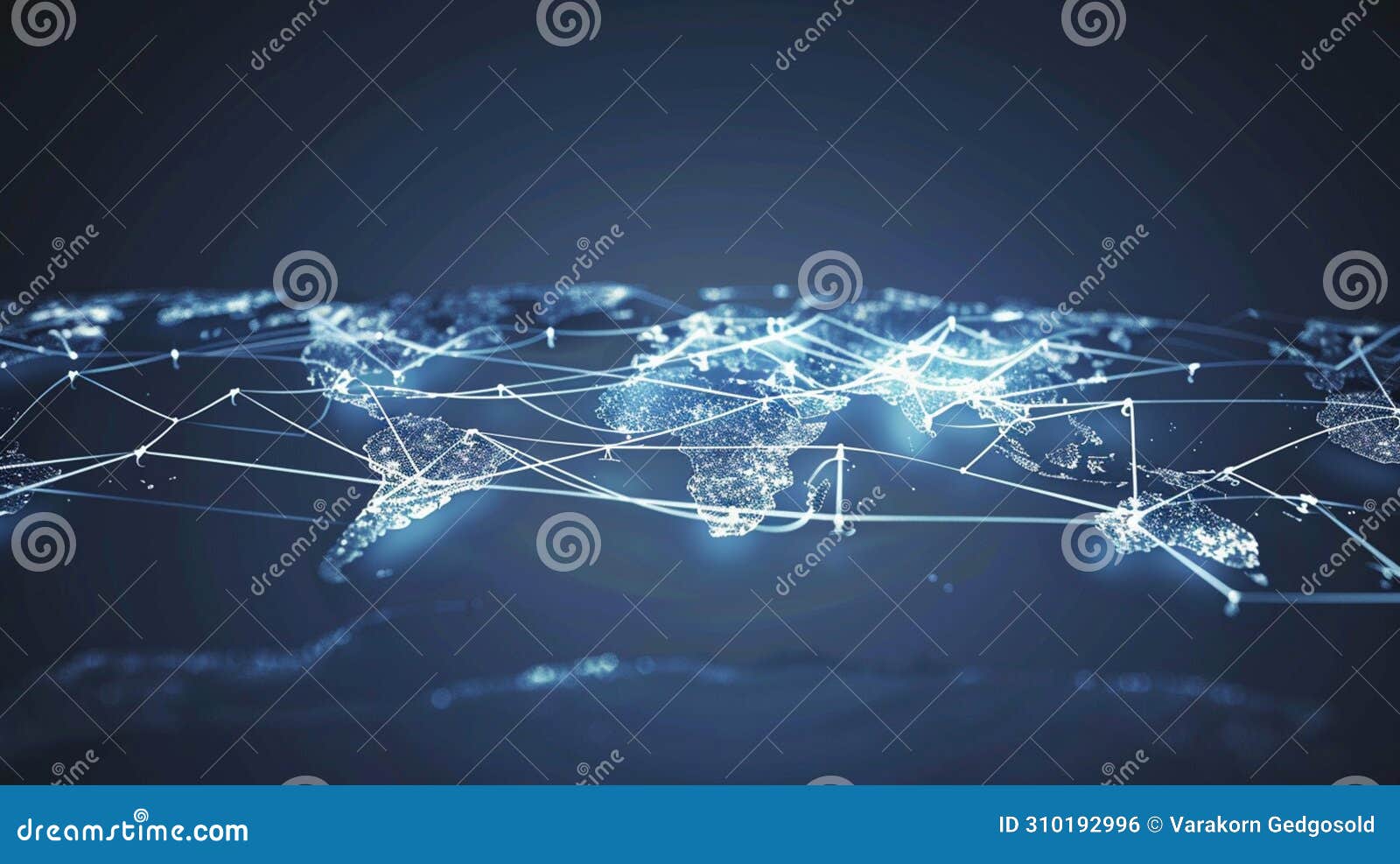 A Network of Interconnected Arrows or Lines between Different Countries ...