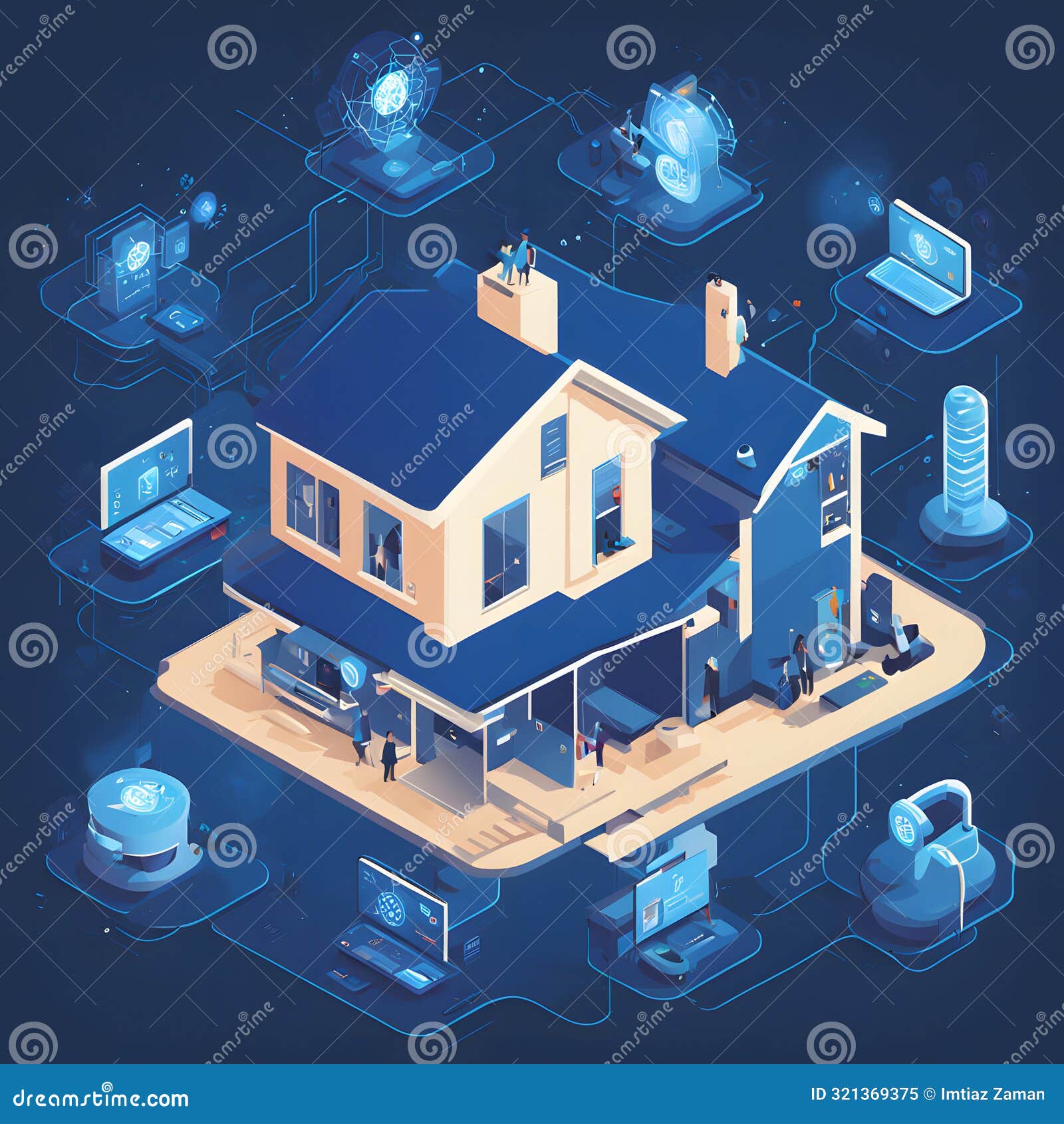 A Network of Interconnected Smart Devices Smart Homes and the Future ...