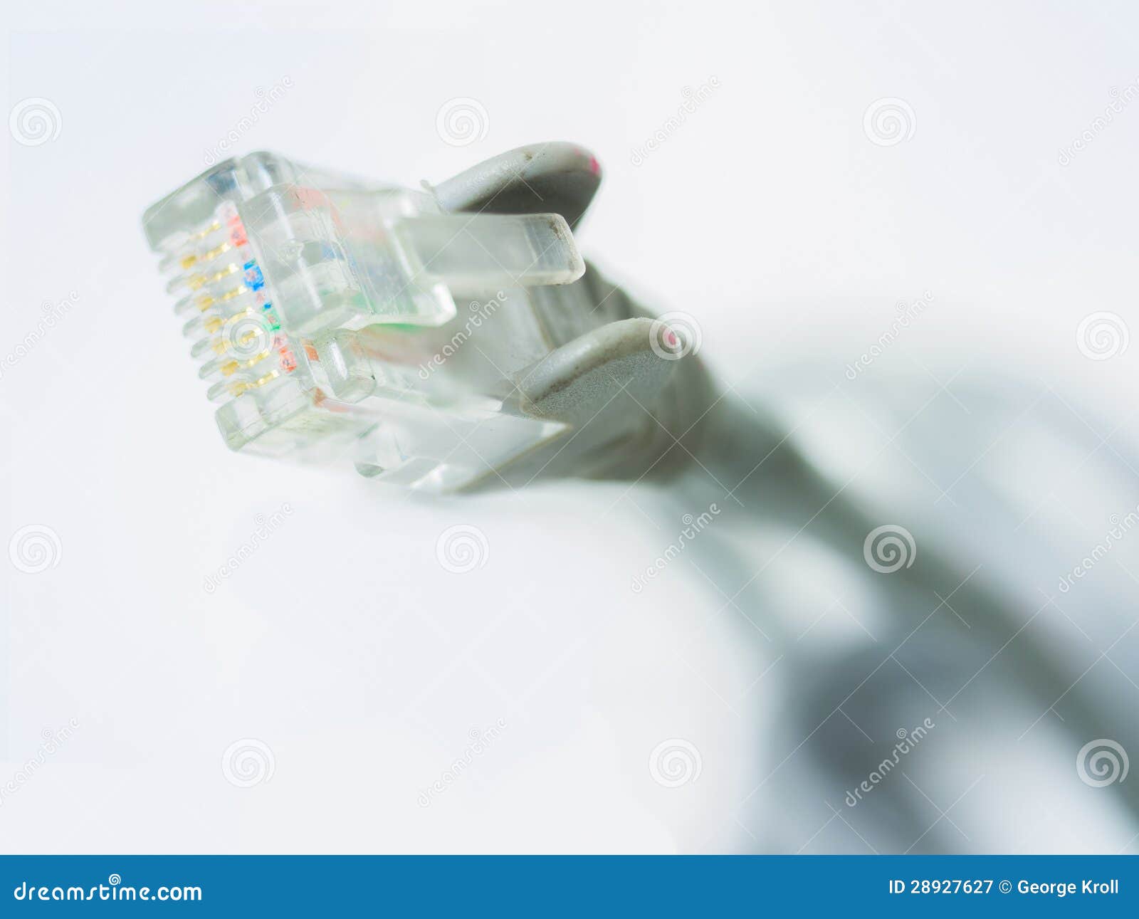 Network Internet Cable Plug Stock Image - Image of technology ...