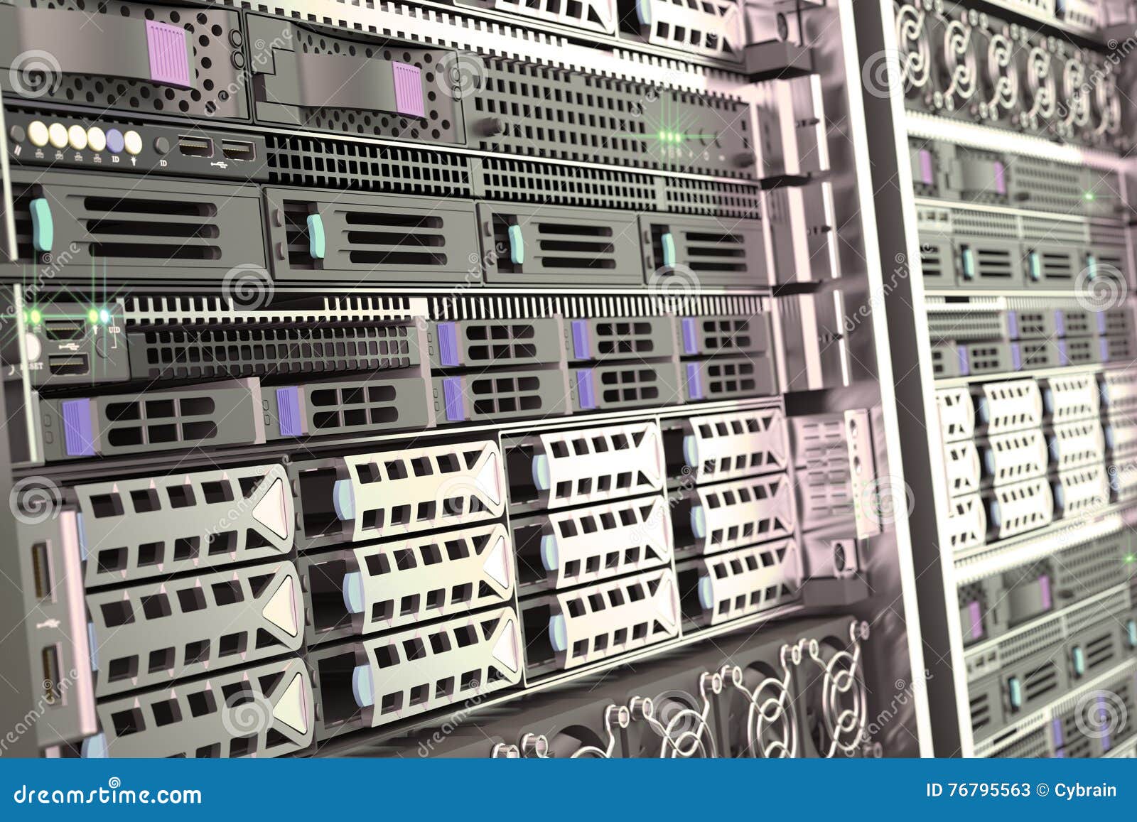 Network, Internet and Cloud Data Storage Technology Concept Stock Image ...