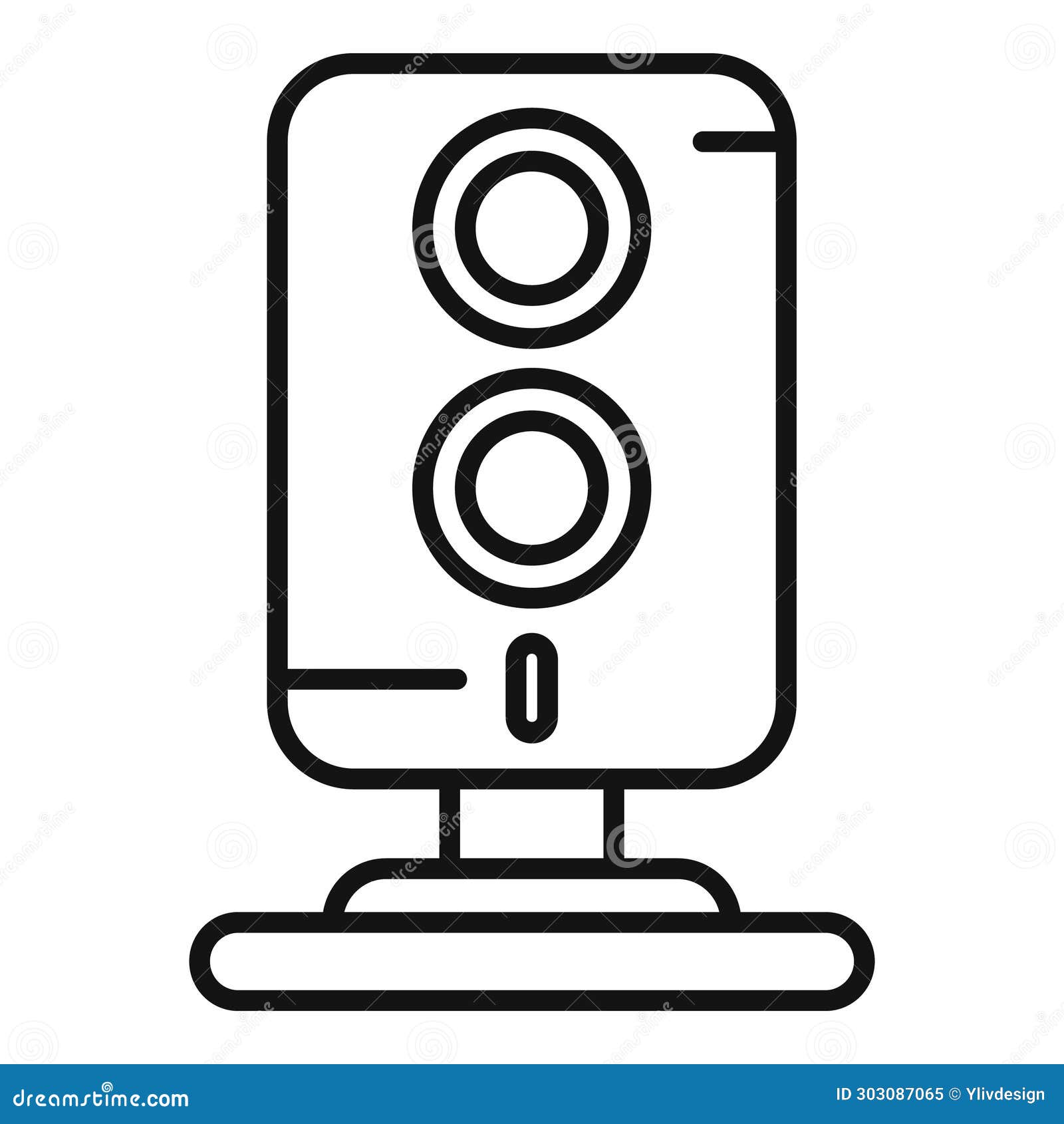 Network Lights Control Icon Outline Vector. System Stop View Stock ...