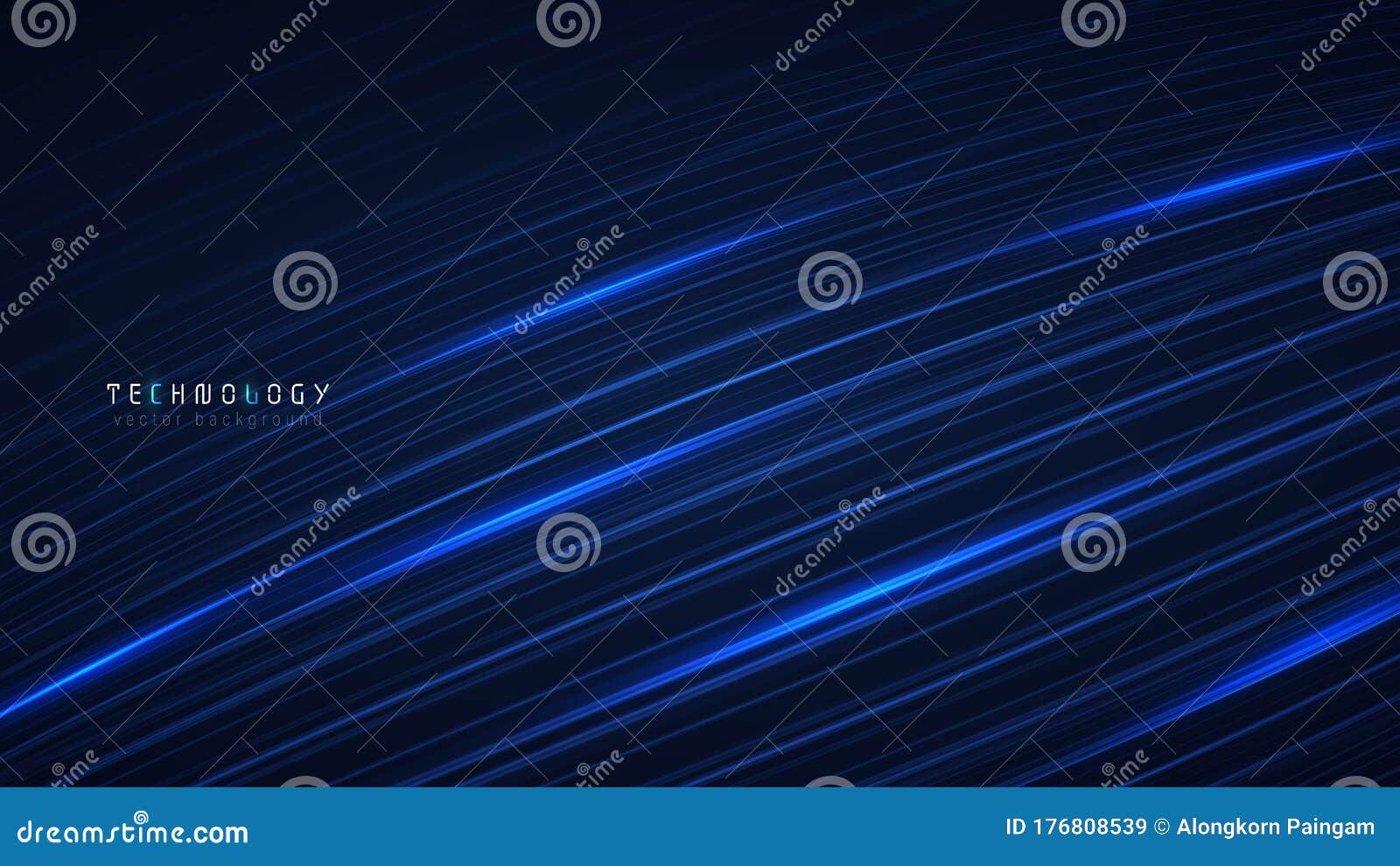 Futuristic Connection Background With Lines And Roads Map Printed On ...