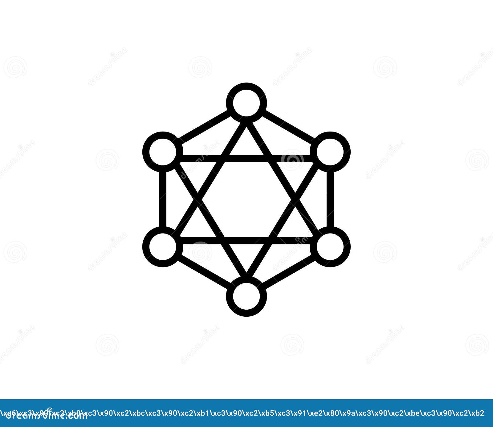 Network line icon stock vector. Illustration of group - 193669703