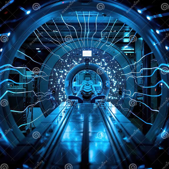 Network Lines Converging on an MRI Machine the Nexus of Imaging and ...