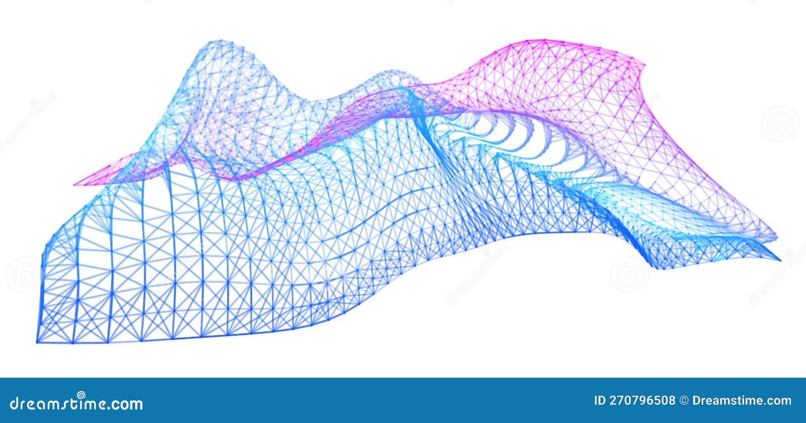 Network Lines. Net Wave Information Flow. Scientific Paradigm Solutions ...