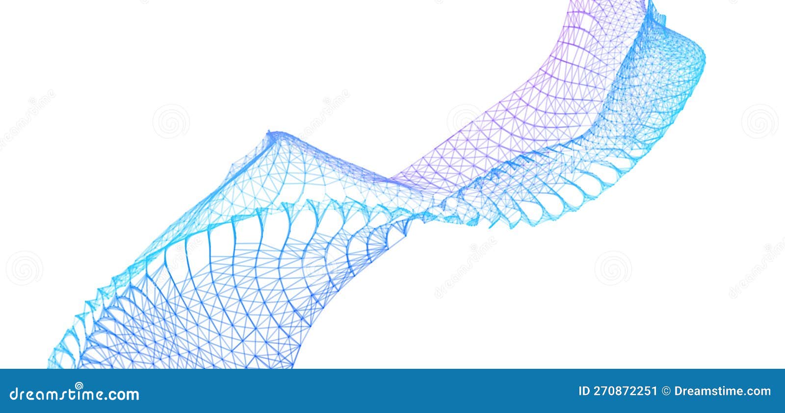 Network Lines. Net Wave Information Flow. Scientific Paradigm Solutions ...