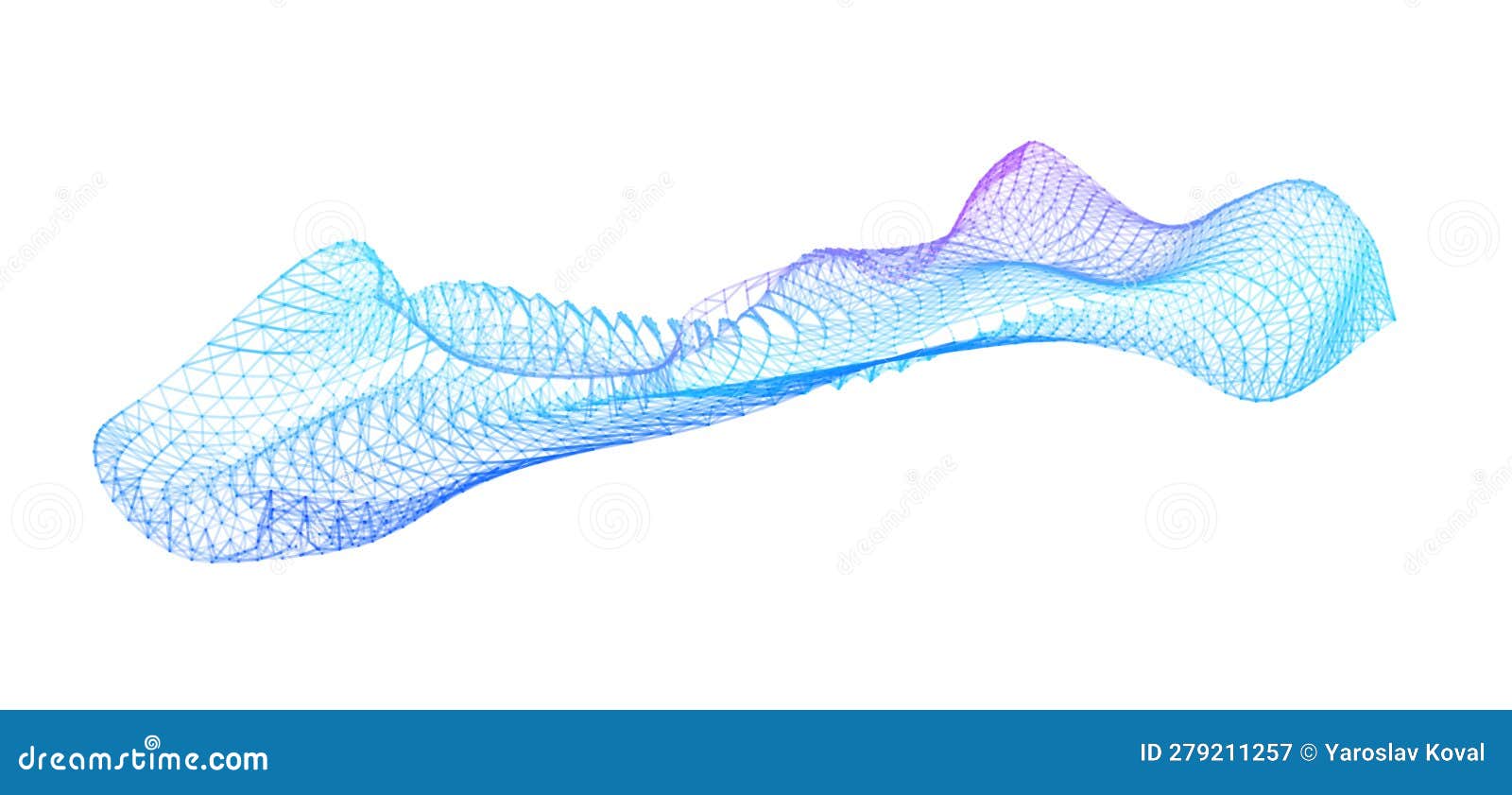 Network Lines. Net Wave Information Flow. Scientific Paradigm Solutions ...