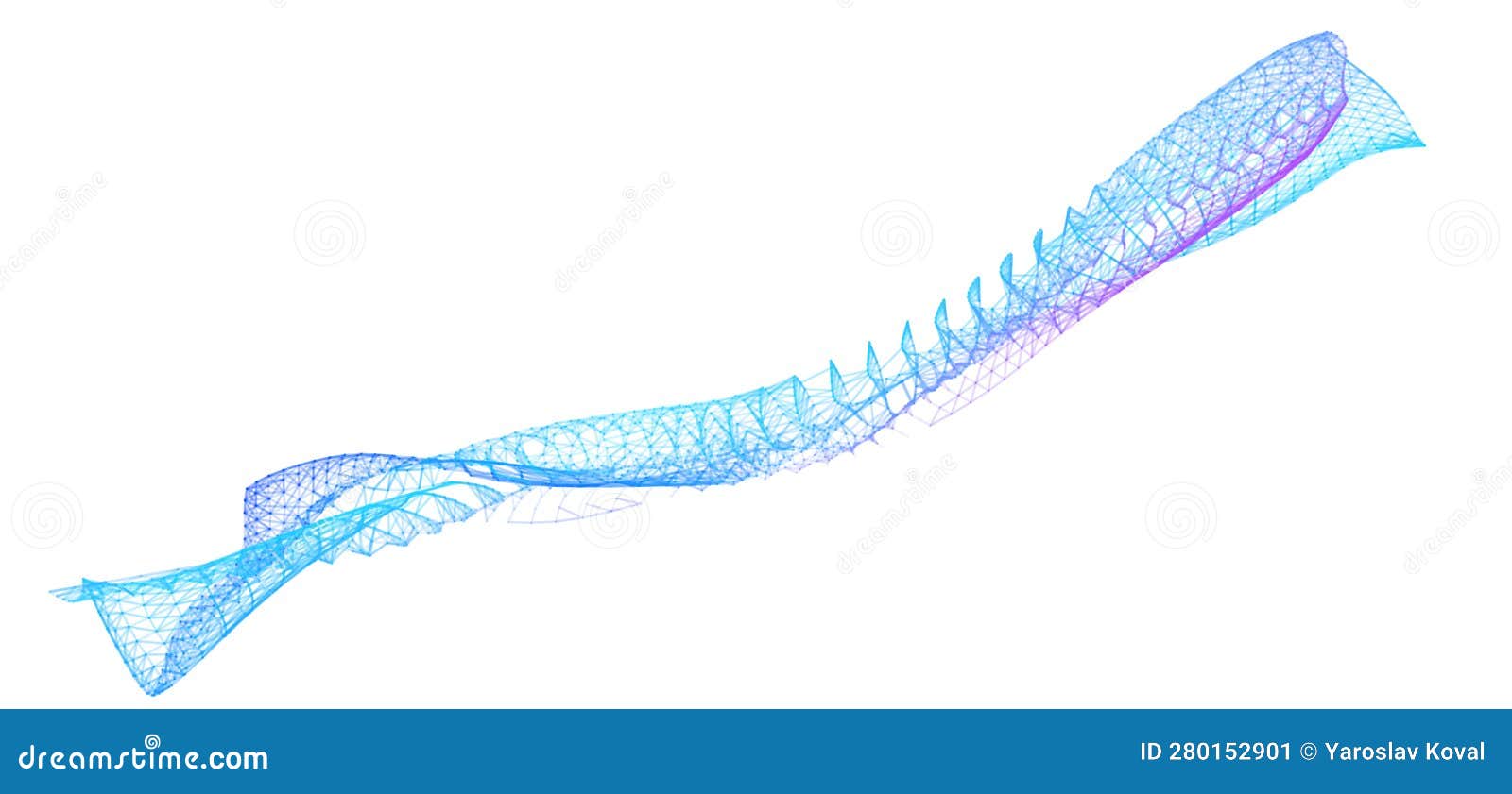 Network Lines. Net Wave Information Flow. Scientific Paradigm Solutions ...