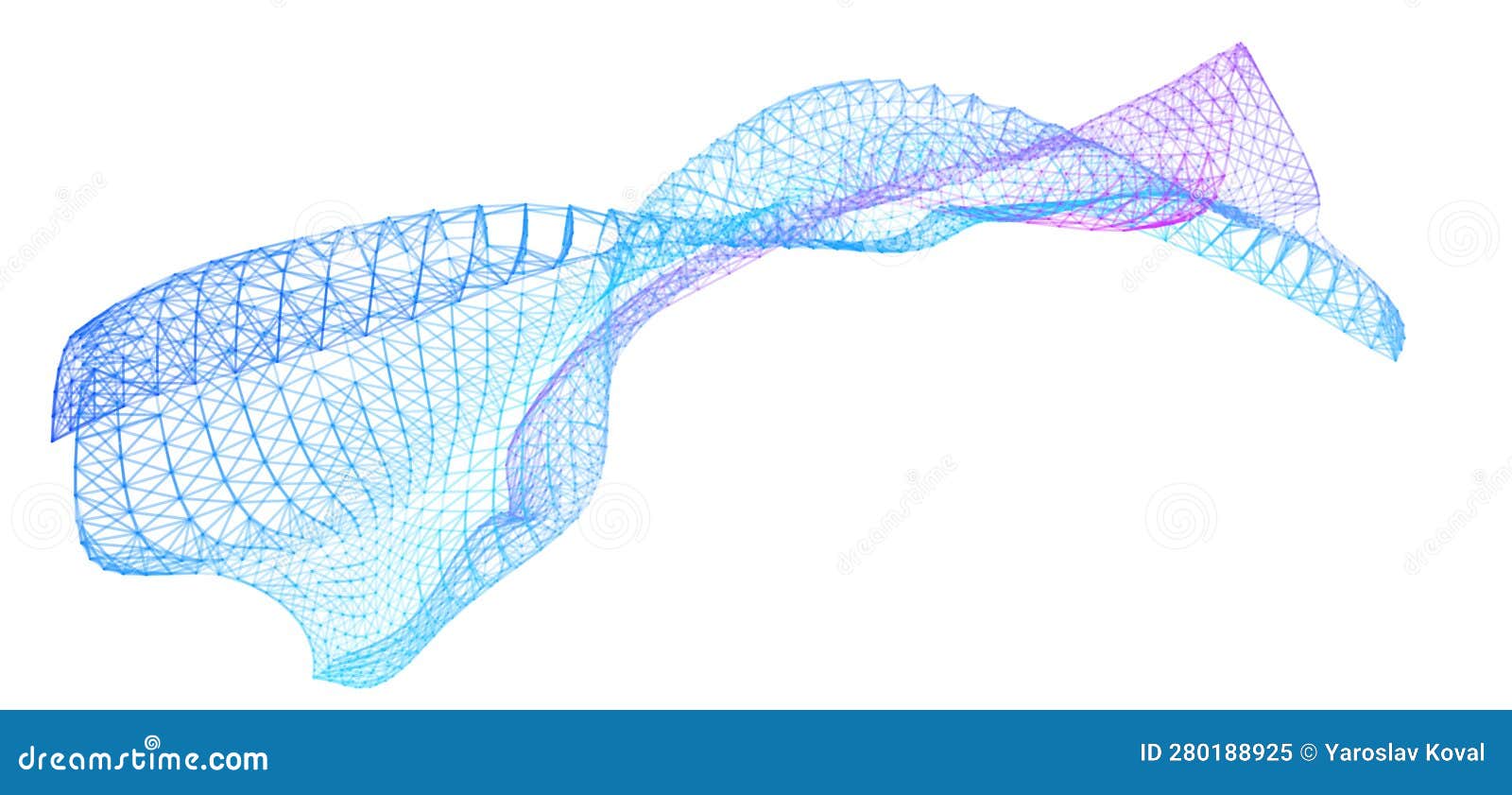 Network Lines. Net Wave Information Flow. Scientific Paradigm Solutions ...