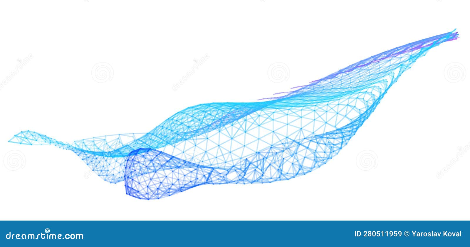 Network Lines. Net Wave Information Flow. Scientific Paradigm Solutions ...