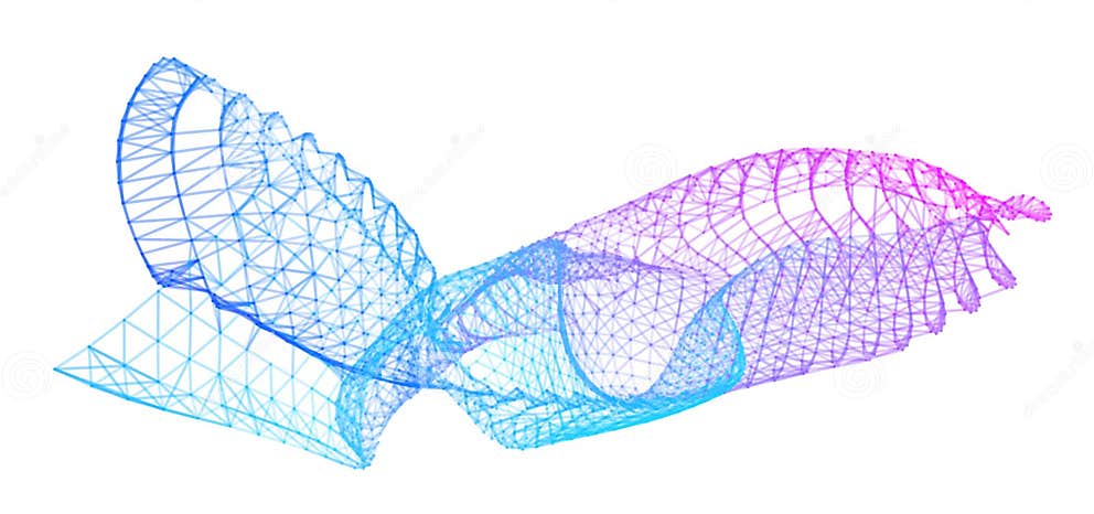 Network Lines. Net Wave Information Flow. Scientific Paradigm Solutions ...