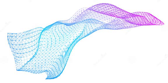 Network Lines. Net Wave Information Flow. Scientific Paradigm Solutions ...