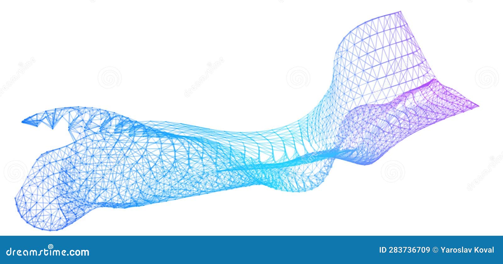Network Lines. Net Wave Information Flow. Scientific Paradigm Solutions ...