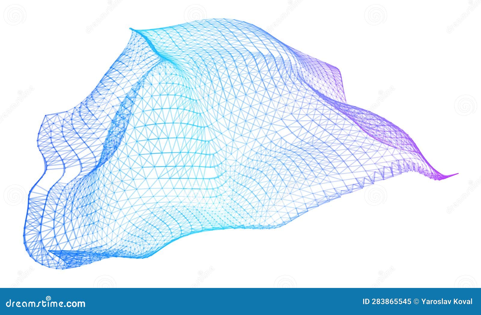 Network Lines. Net Wave Information Flow. Scientific Paradigm Solutions ...