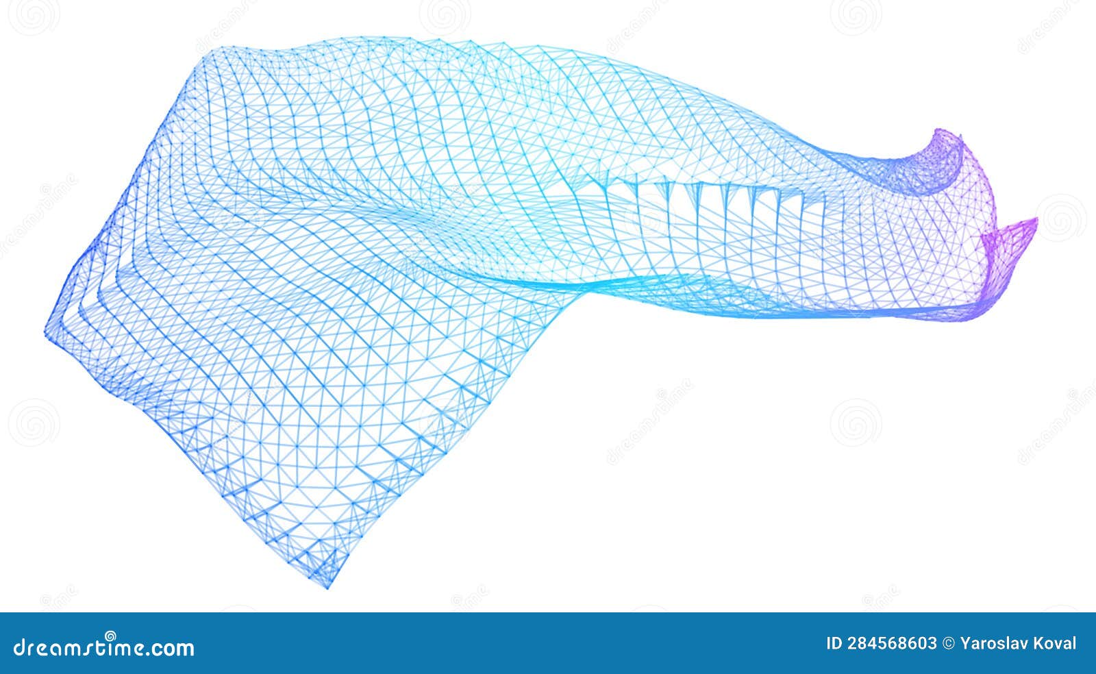 Network Lines. Net Wave Information Flow. Scientific Paradigm Solutions ...