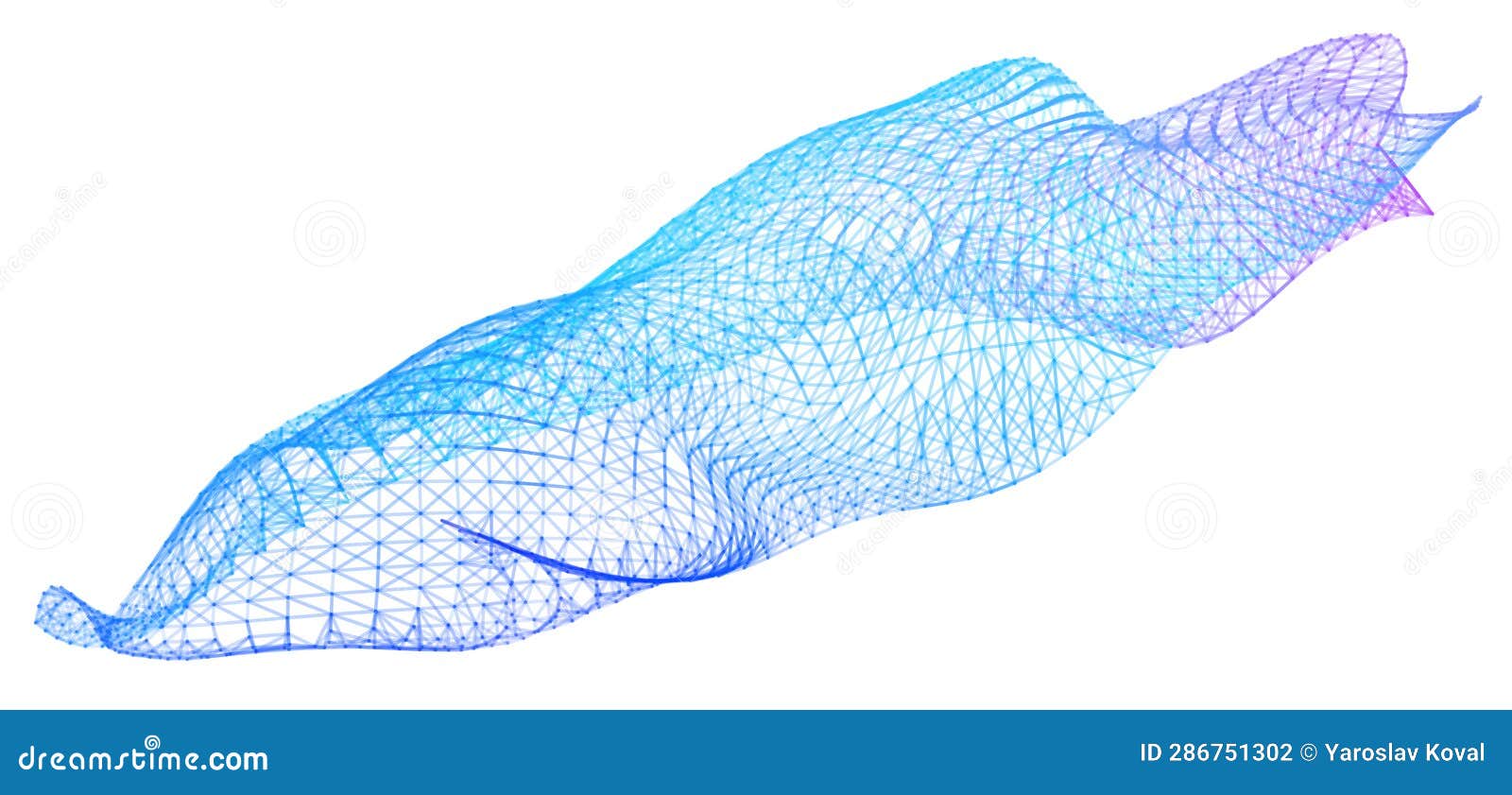 Network Lines. Net Wave Information Flow. Scientific Paradigm Solutions ...